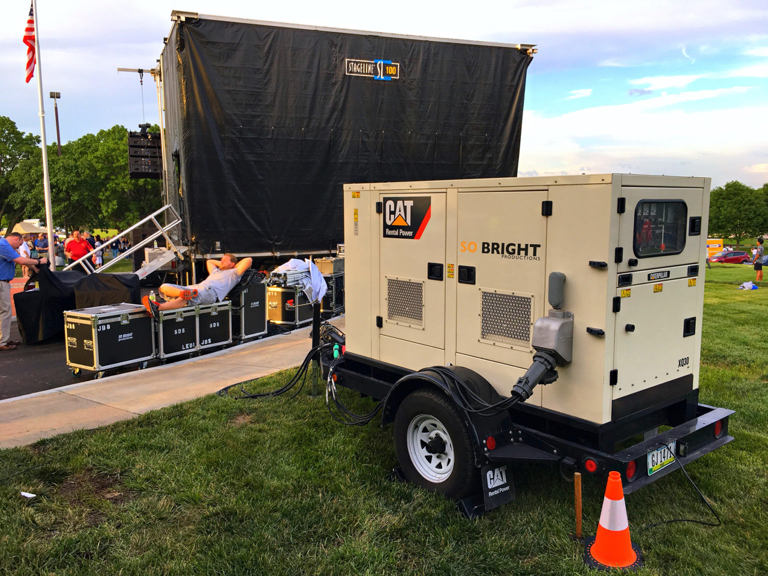 Mobile stages are cost effective, safe, and look amazing.