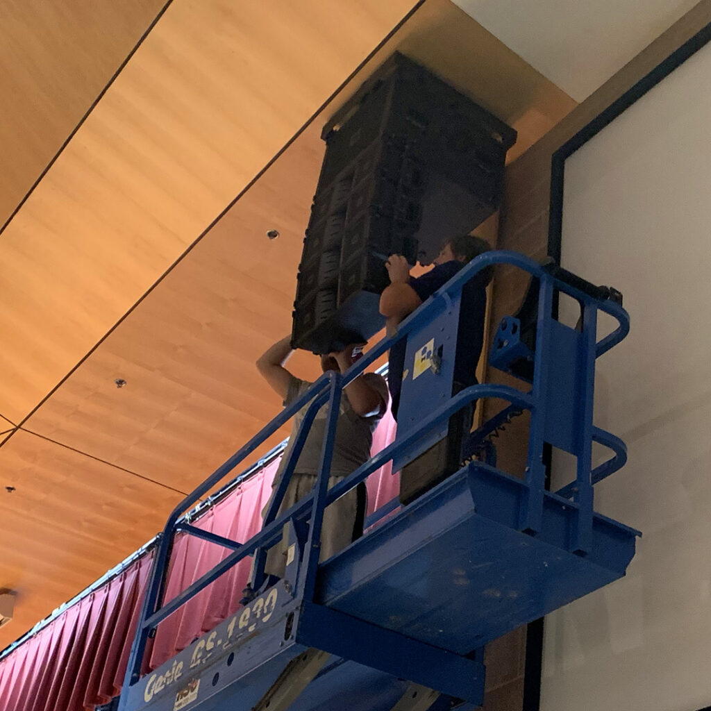 Sound, lighting installation and repairs all major brands.